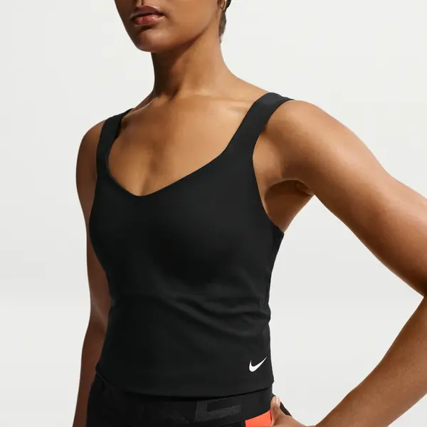 Nike Pro Sculpt Medium-support Padded Sports Bra Tank Top - Black