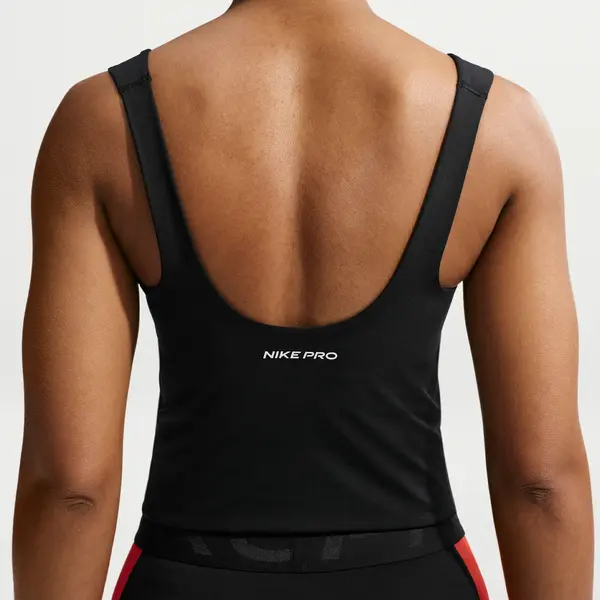 Nike Pro Sculpt Medium-support Padded Sports Bra Tank Top - Black