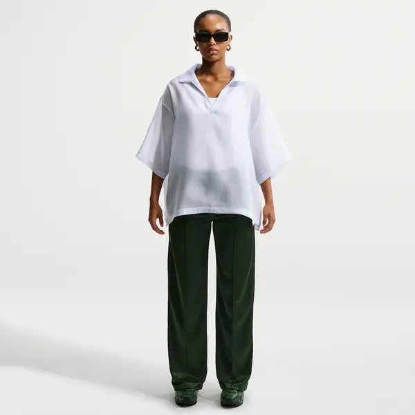 Nike Sportswear Oversized Sheer Top - Blue