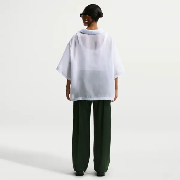 Nike Sportswear Oversized Sheer Top - Blue
