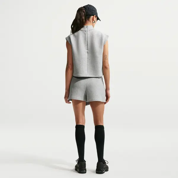 Nike Tech Fleece Short-sleeve Top - Grey