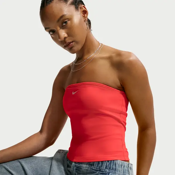 Nike Sportswear Tight Tube Top - Red