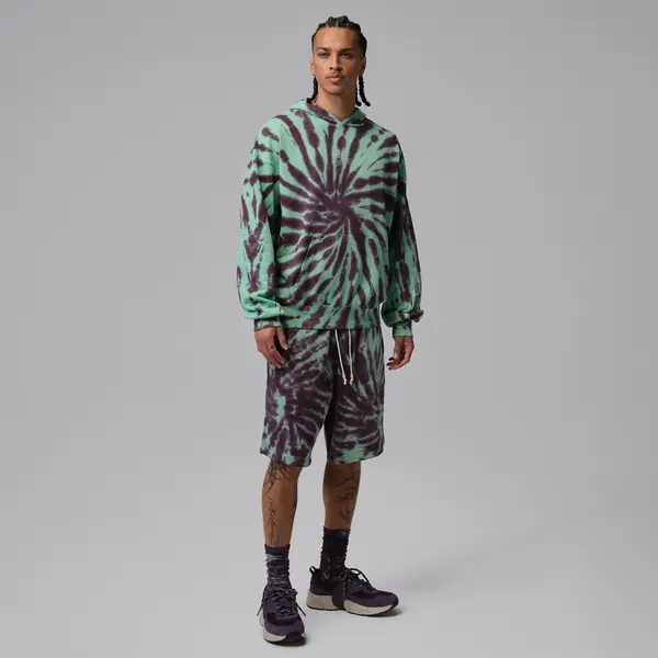 JORDAN Brooklyn Fleece Tie-dye Pullover Hoodie - Green