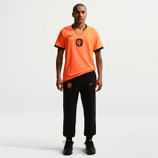 Nike Netherlands Club Soccer Jogger Pants - Black