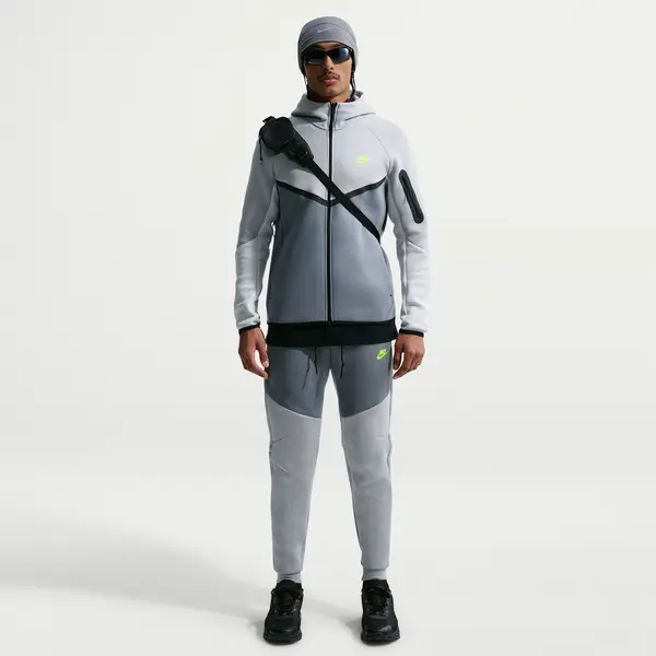 Nike Tech Fleece Windrunner Full-zip Jacket - Grey