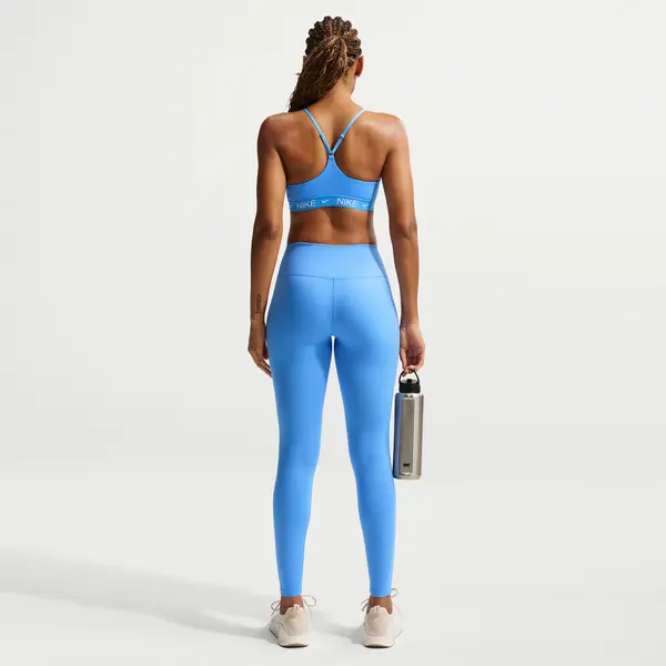 Nike Seamless High-waisted Leggings - Blue