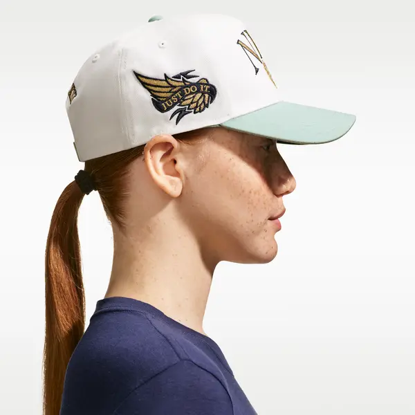 Nike Rise Structured A-frame Cap - White
