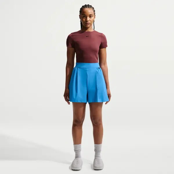 Nike 24.7 Perfectstretch Dri-fit High-waisted Shorts - Blue