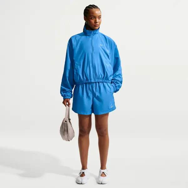 Nike Sportswear Classic Wovens Mid-rise Shorts - Blue