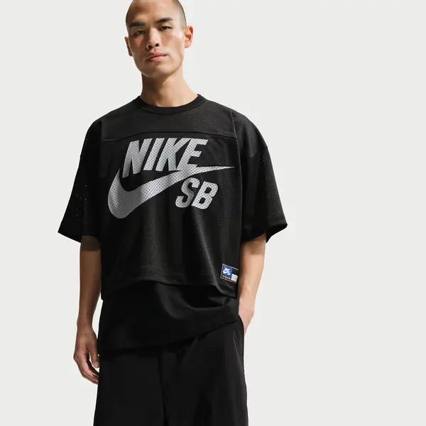 Nike Mesh Football Jersey Skate Top