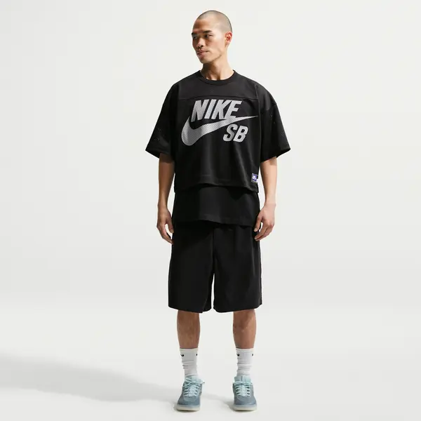 Nike Mesh Football Jersey Skate Top
