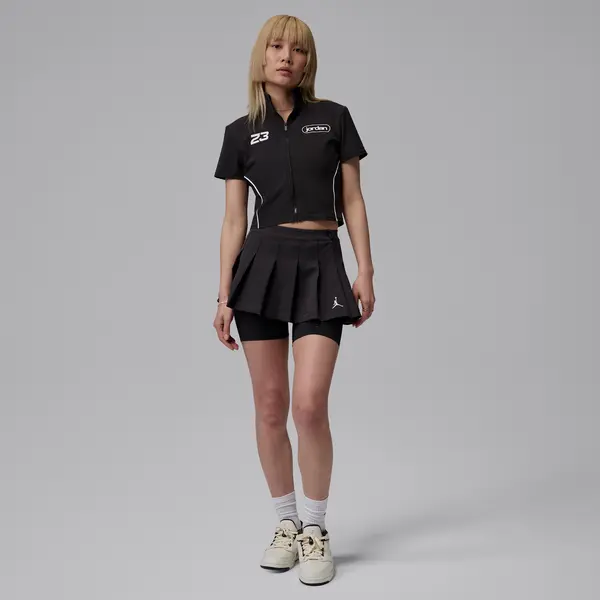 JORDAN Brooklyn Full-zip Top - Black