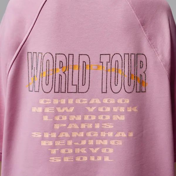 JORDAN Brooklyn Fleece French Terry Short-sleeve T-shirt - Pink