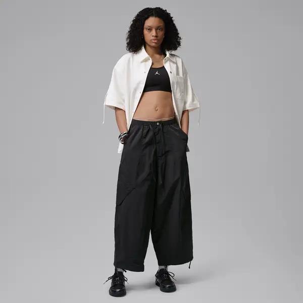 JORDAN Flight Chicago Parachute Pants - Black
