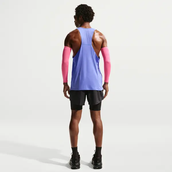 Nike Fast Dri-fit Running Singlet - Blue