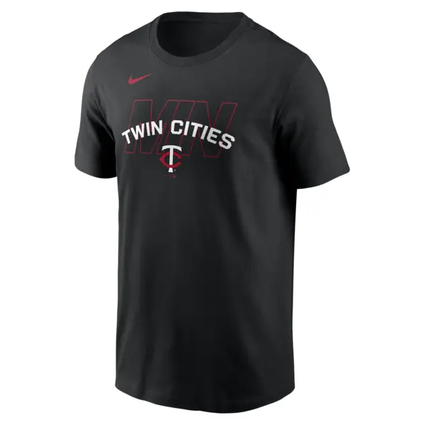Nike Minnesota Twins Fashion Mlb T-shirt - Black