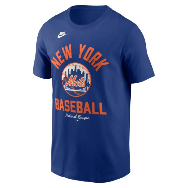 Nike New York Mets Cooperstown Mlb T-shirt - Blue