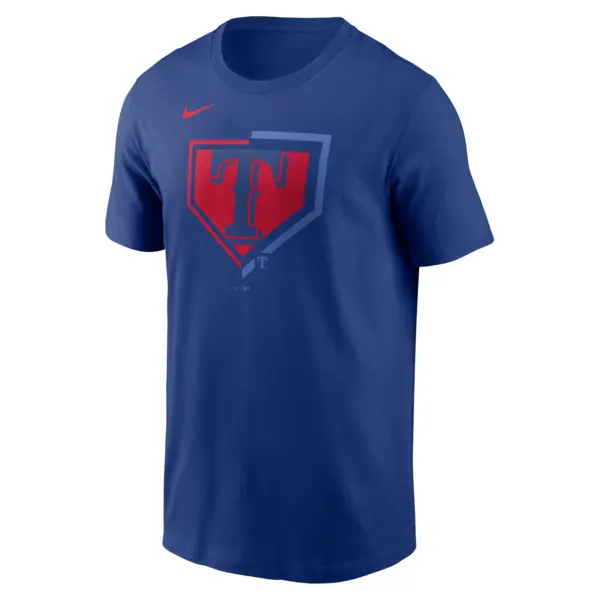 Nike Texas Rangers Icon Mlb T-shirt - Blue