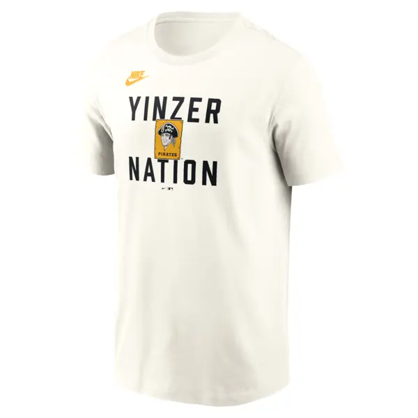 Nike Pittsburgh Pirates Cooperstown '70s Inspired Mlb T-shirt - Brown