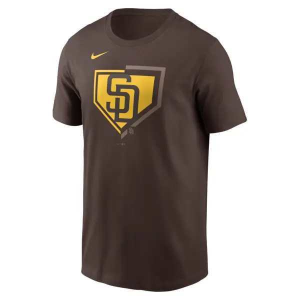 Nike San Diego Padres Icon Mlb T-shirt - Brown