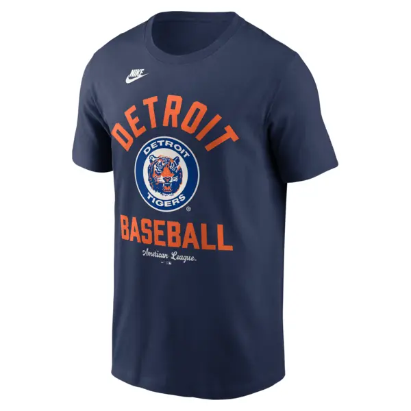 Nike Detroit Tigers Cooperstown Mlb T-shirt - Blue