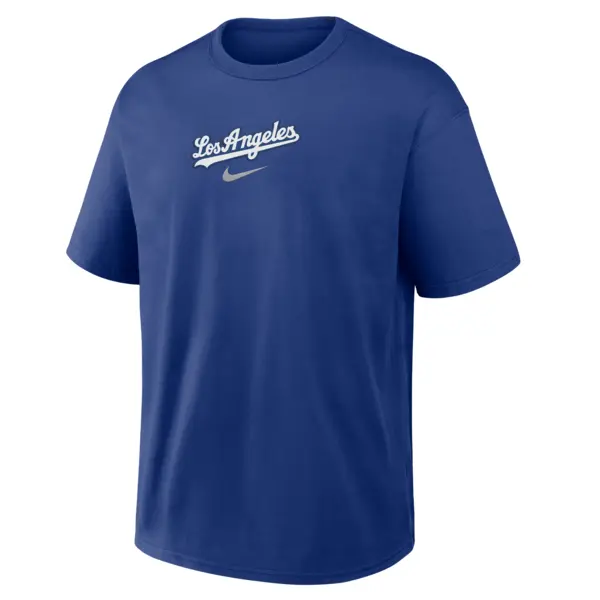 Nike Los Angeles Dodgers City Name Max90 Mlb T-shirt - Blue