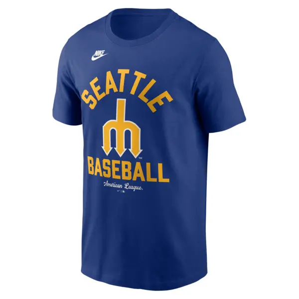 Nike Seattle Mariners Cooperstown Mlb T-shirt - Blue