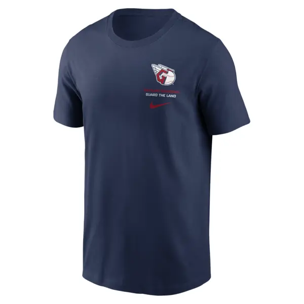 Nike Cleveland Guardians 2-hit Mlb T-shirt - Blue