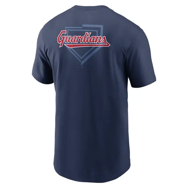 Nike Cleveland Guardians 2-hit Mlb T-shirt - Blue