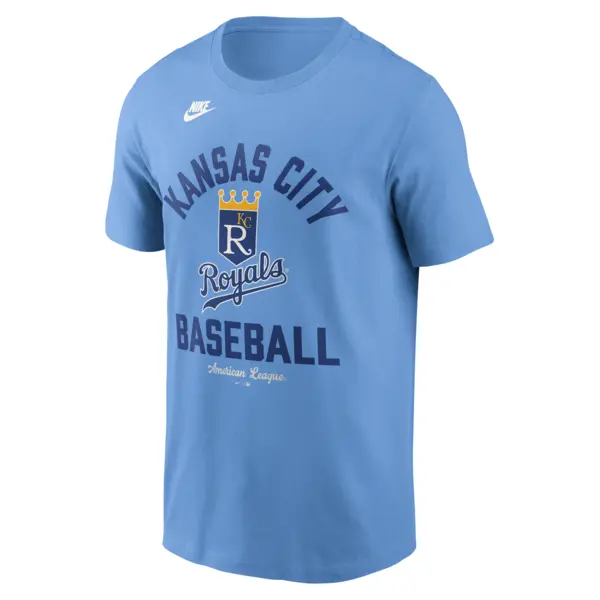 Nike Kansas City Royals Cooperstown Mlb T-shirt - Blue