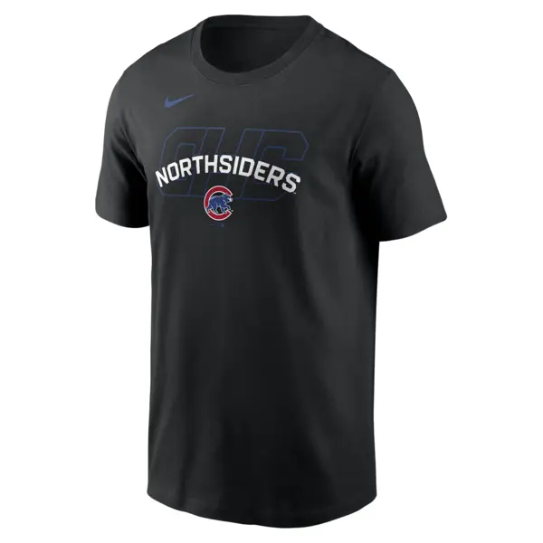 Nike Chicago Cubs Fashion Mlb T-shirt - Black