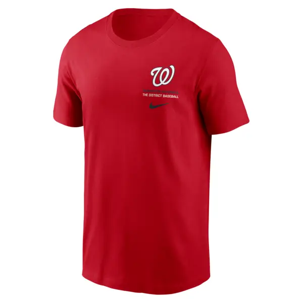Nike Washington Nationals 2-hit Mlb T-shirt - Red