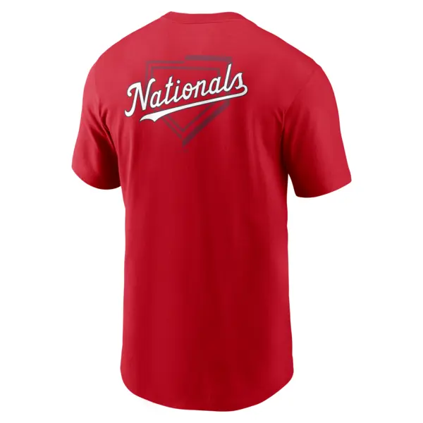 Nike Washington Nationals 2-hit Mlb T-shirt - Red
