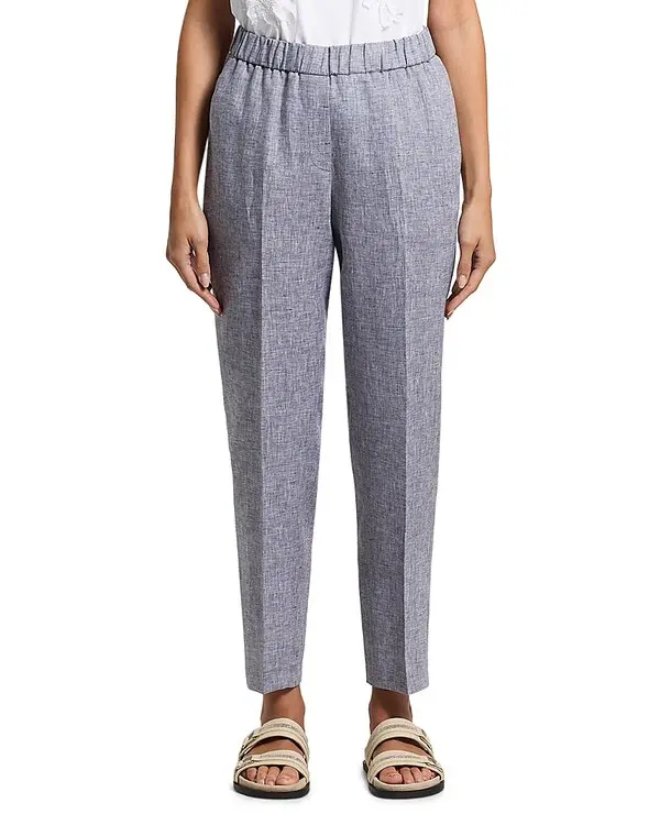 Peserico Elastic Waist Trousers - Ink
