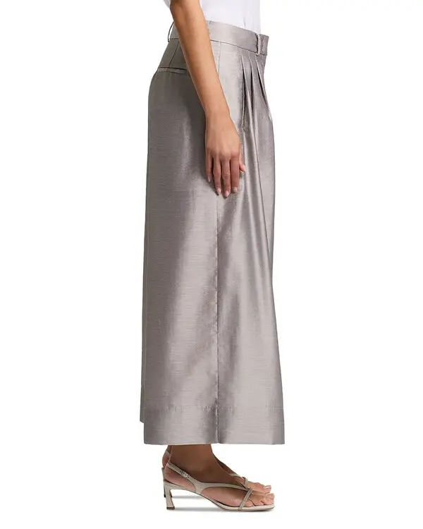 Peserico Triple Dart Trousers - Gray