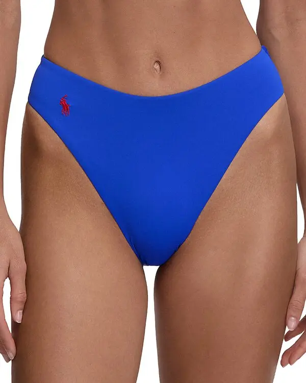 Polo Ralph Lauren High-leg Bikini Bottom - Ultramarine