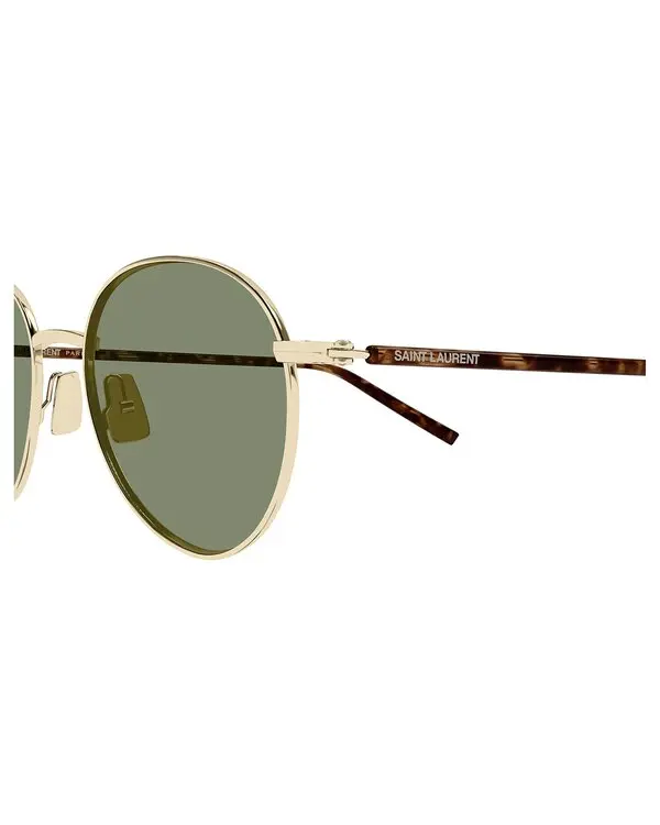 Saint Laurent Round Sunglasses, 50mm