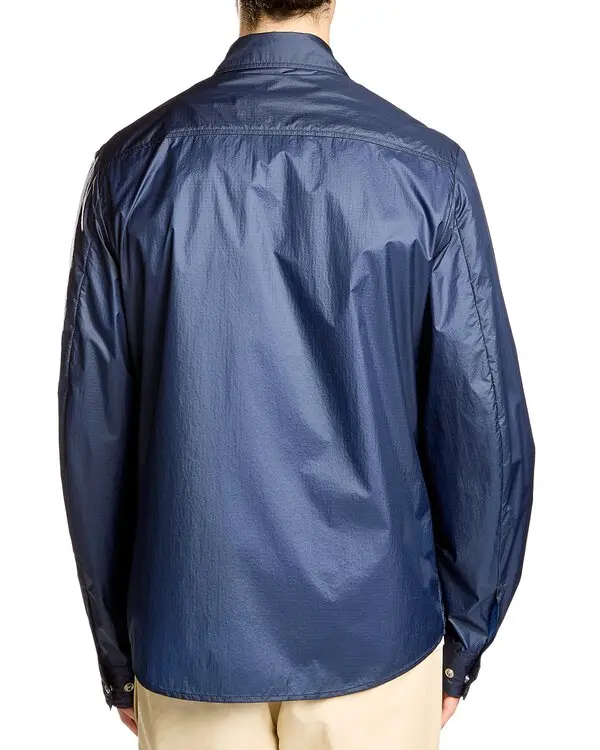 Moncler Transparent Nylon Pocket Shirt Jacket - Navy