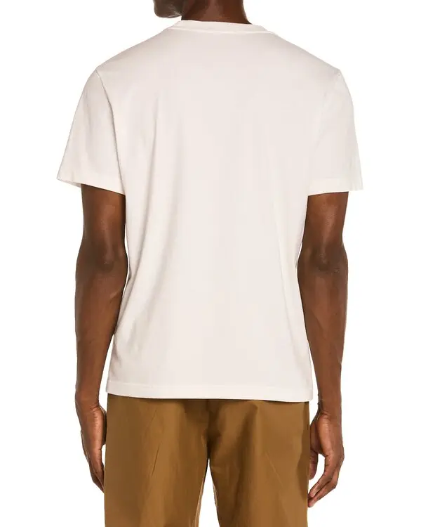 Moncler Short Sleeve Logo Graphic T-shirt - Natural