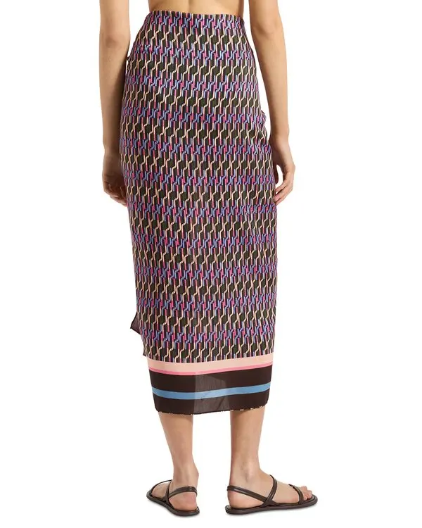 JETS Sarong Cover Up Skirt