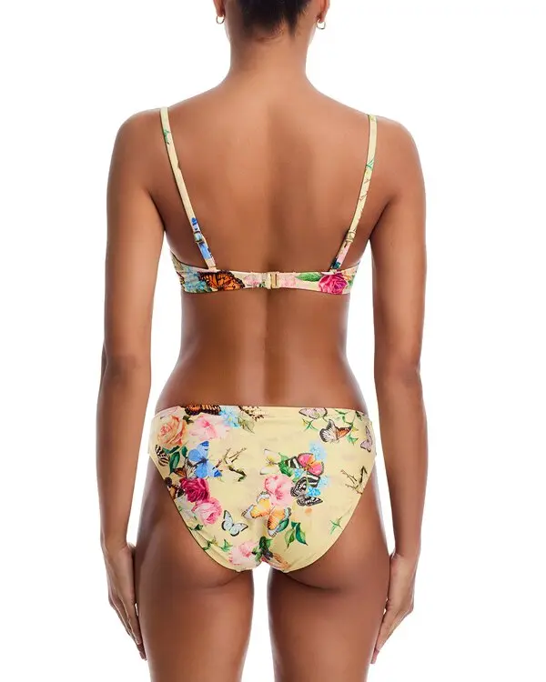 L'Agence Nicole Garden Butterflies Bikini Bottom