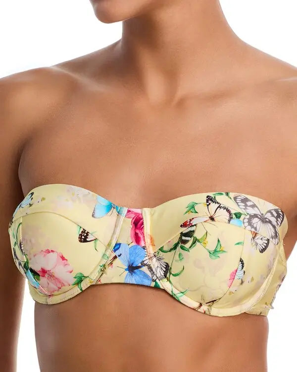 L'Agence Alexandra Structured Bra Bikini Top - Multi
