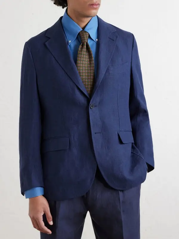 Rubinacci Linen Suit Jacket