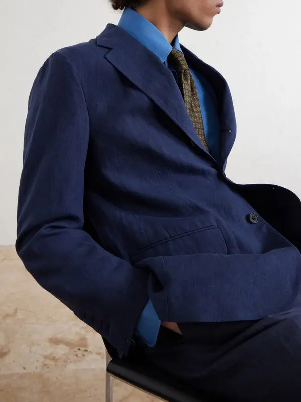 Rubinacci Linen Suit Jacket
