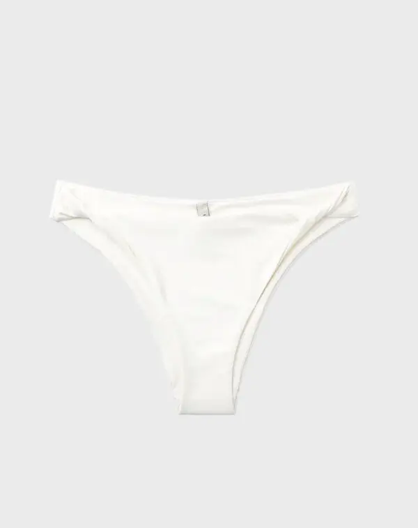 SEAQUELLE Twisted Bikini Bottom - White