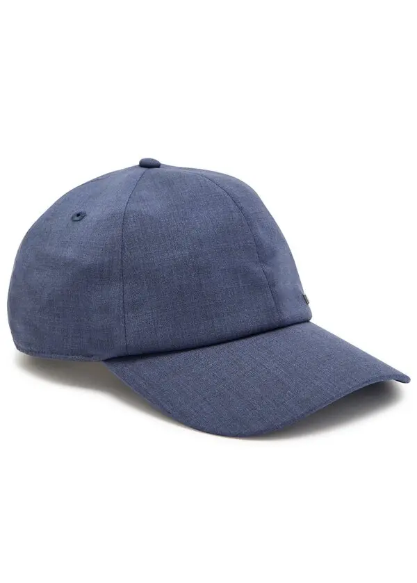 BOSS Logo Wool Cap - Navy