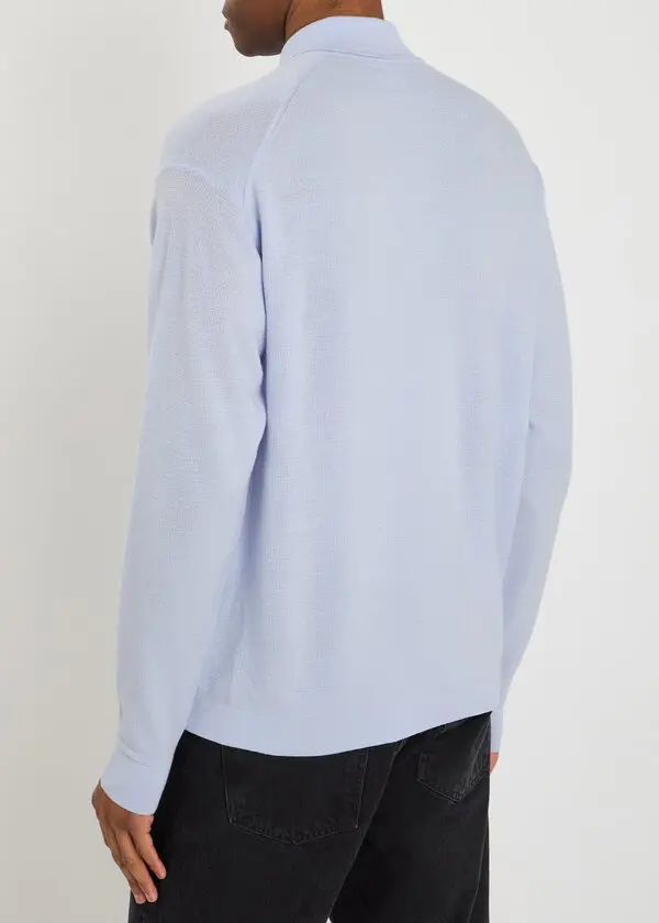 VOWELS Wool Polo Jumper