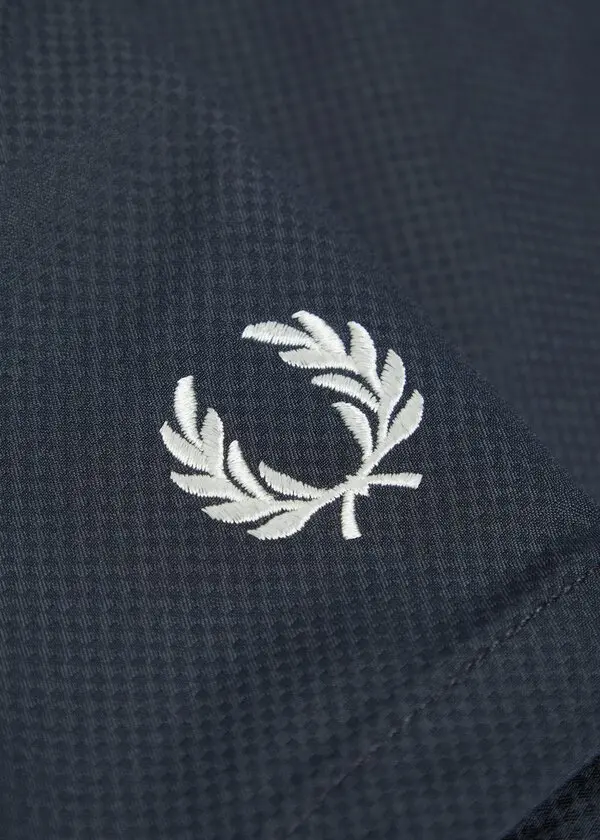 Fred Perry Logo-embroidered Shell Swim Shorts