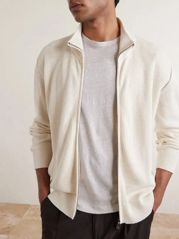 Hartford Linen-jersey T-shirt - Gray