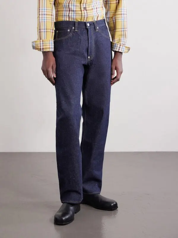 HUMAN MADE Straight-leg Selvedge Denim Jeans
